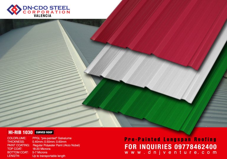DN Hi-Rib 1030 Curved Roof – Joint Venture