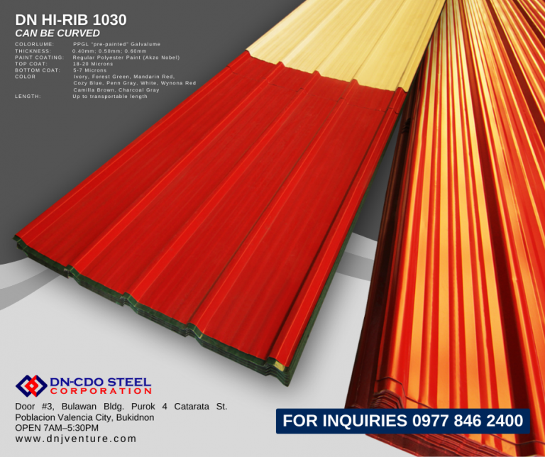 DN Hi-Rib 1030 – Joint Venture